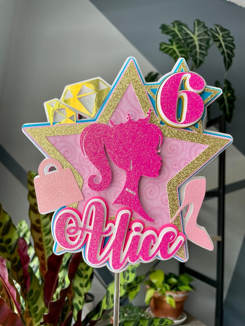 Fashion Doll Cake Topper - Etsy