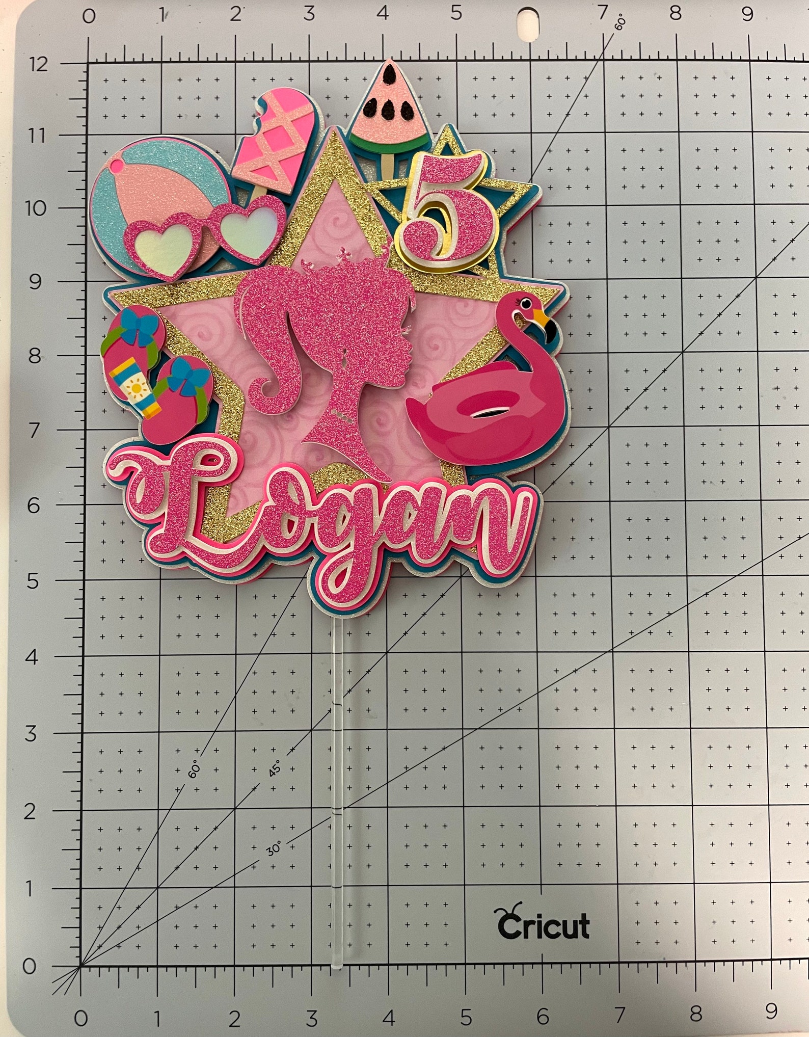 Fashion Doll Cake Topper - Etsy