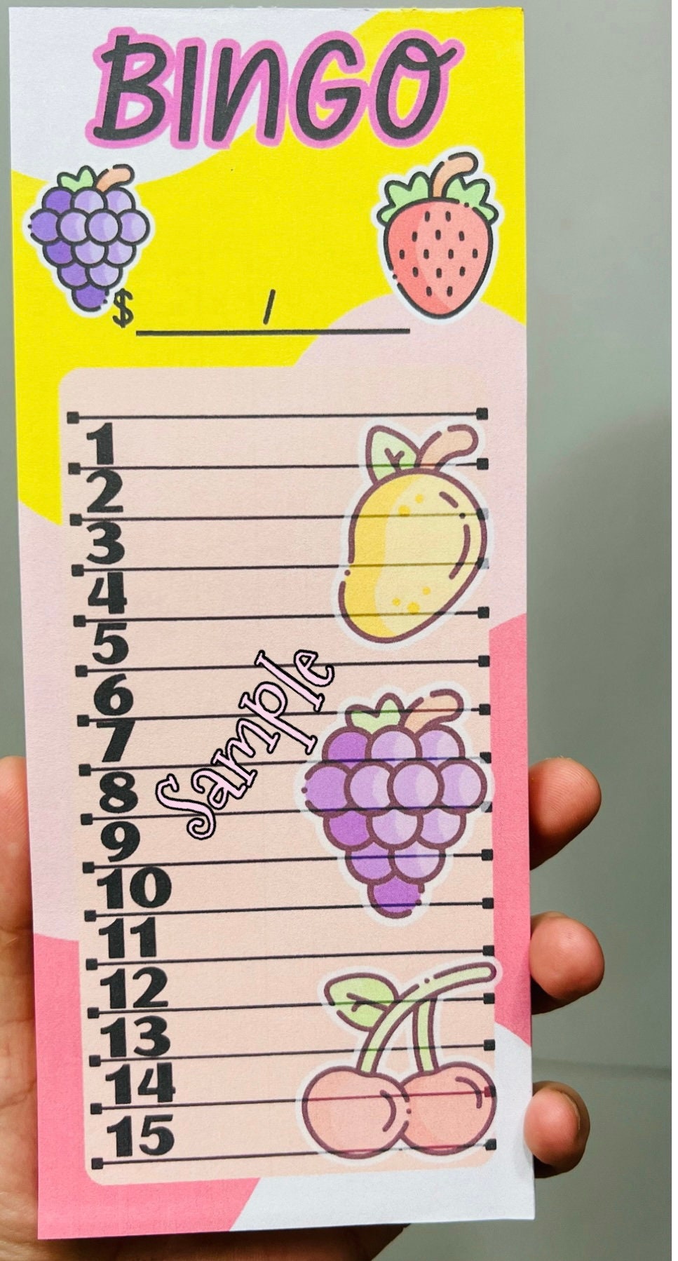 Bingo Notepads - Etsy