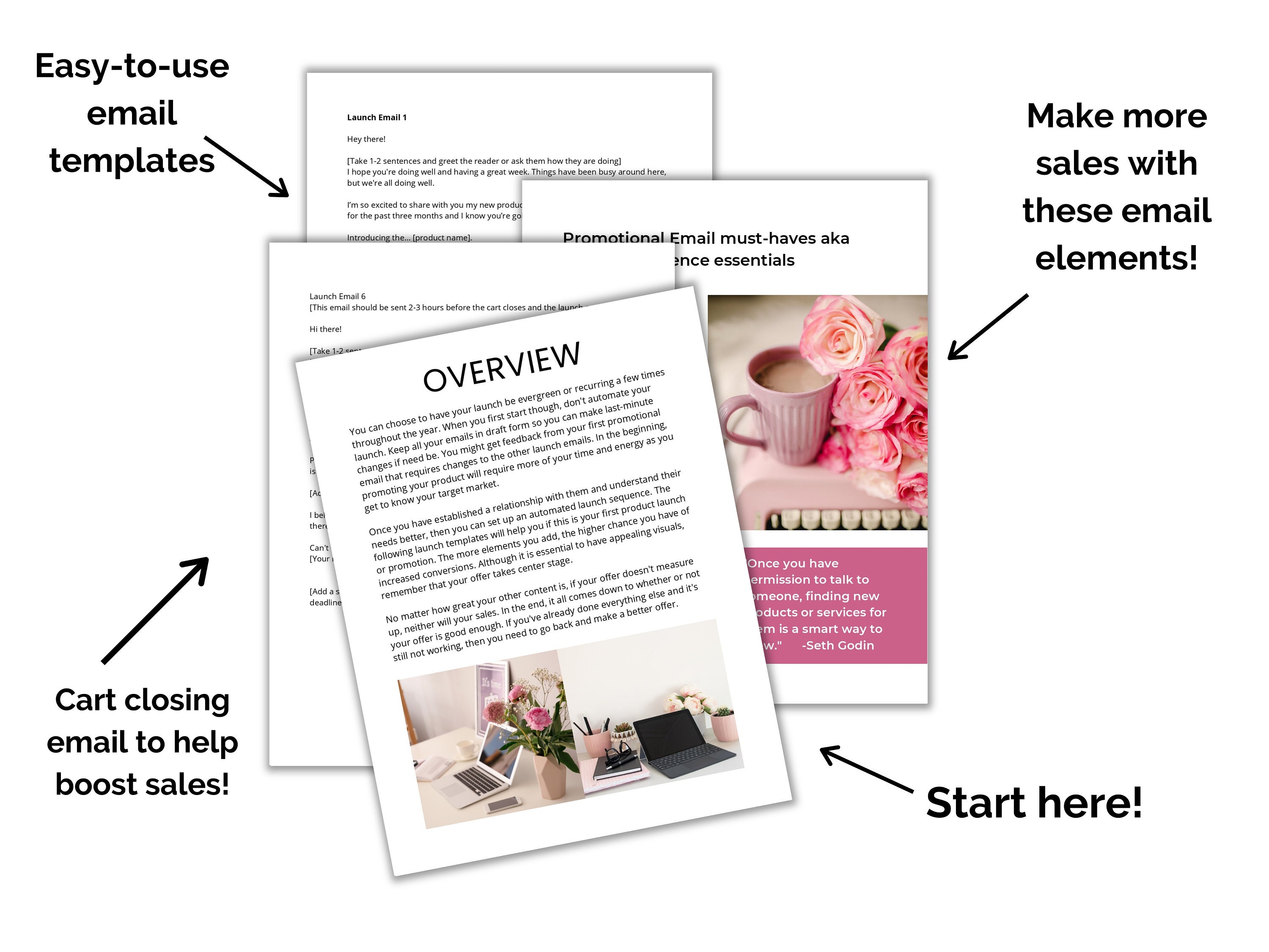 Launch Email Templates. Course Launch Email Scripts. Digital Product ...