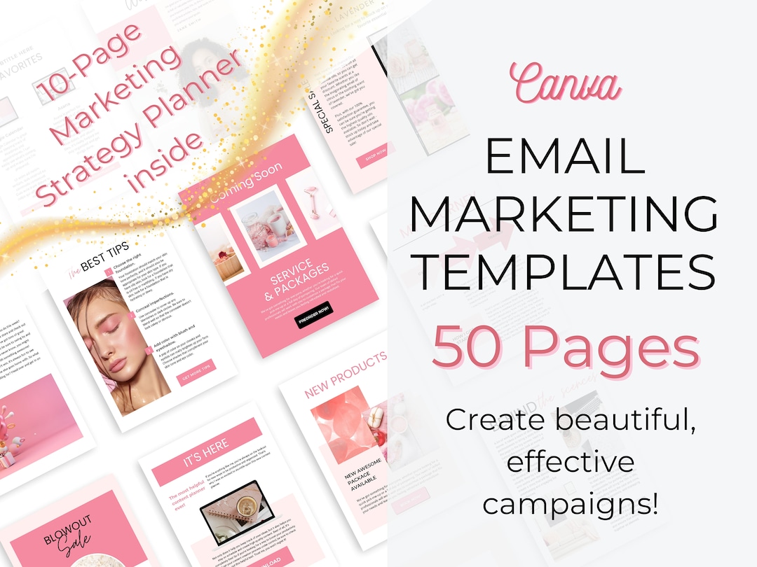 Email Marketing Canva Template Bundle. Email Newsletter Canva Templates ...