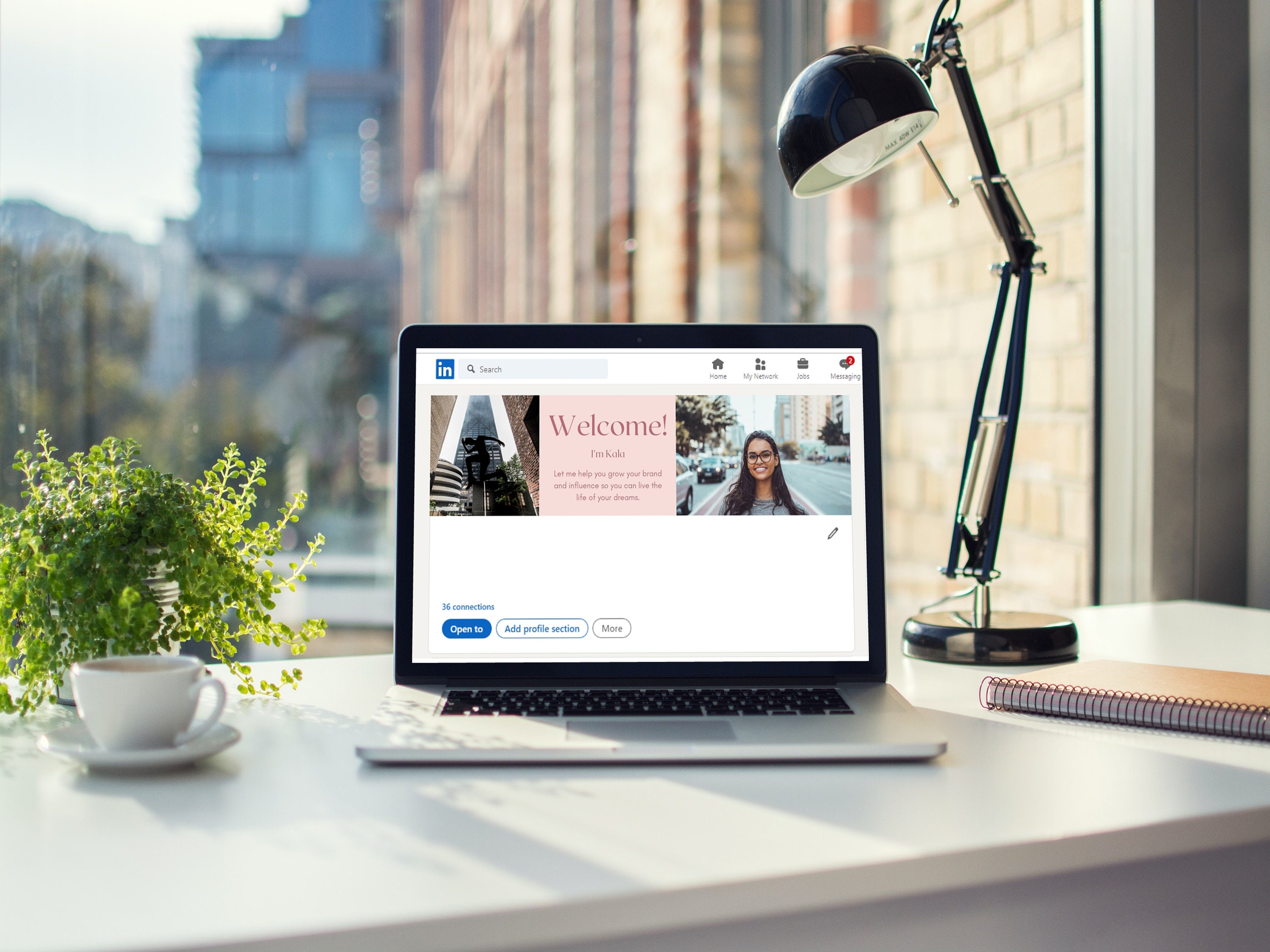 Modern Linkedin Banner. Linkedin Design With the Urban Flair. Stand Out ...