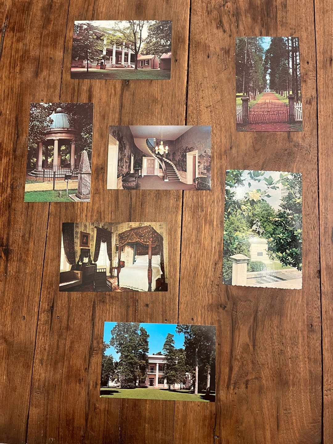Vintage the Hermitage Postcards, Home of General Andrew Jackson ...