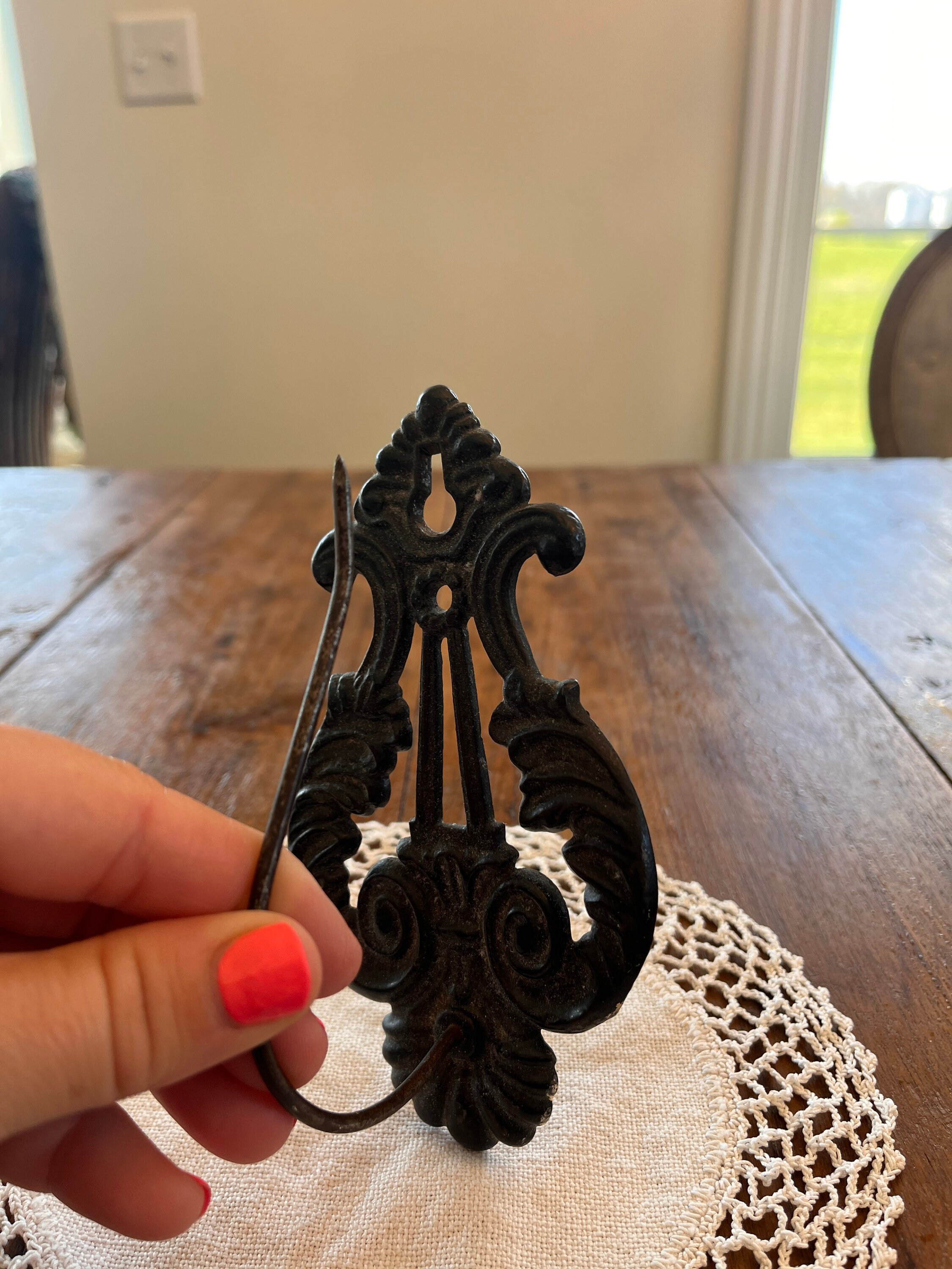 Antique Metal Receipt Holder, Wall Mount, Victorian, 1960s - Etsy
