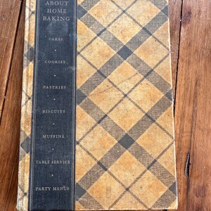 Vintage All About Home Baking, General Foods Corporation, Recipes, Made ...
