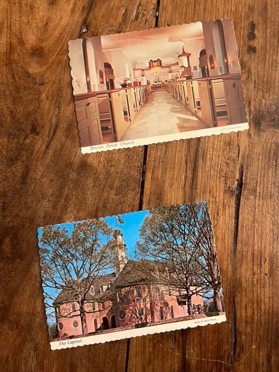 Vintage Williamsburg, Virginia Postcards, Set of 11, 1960s - Etsy