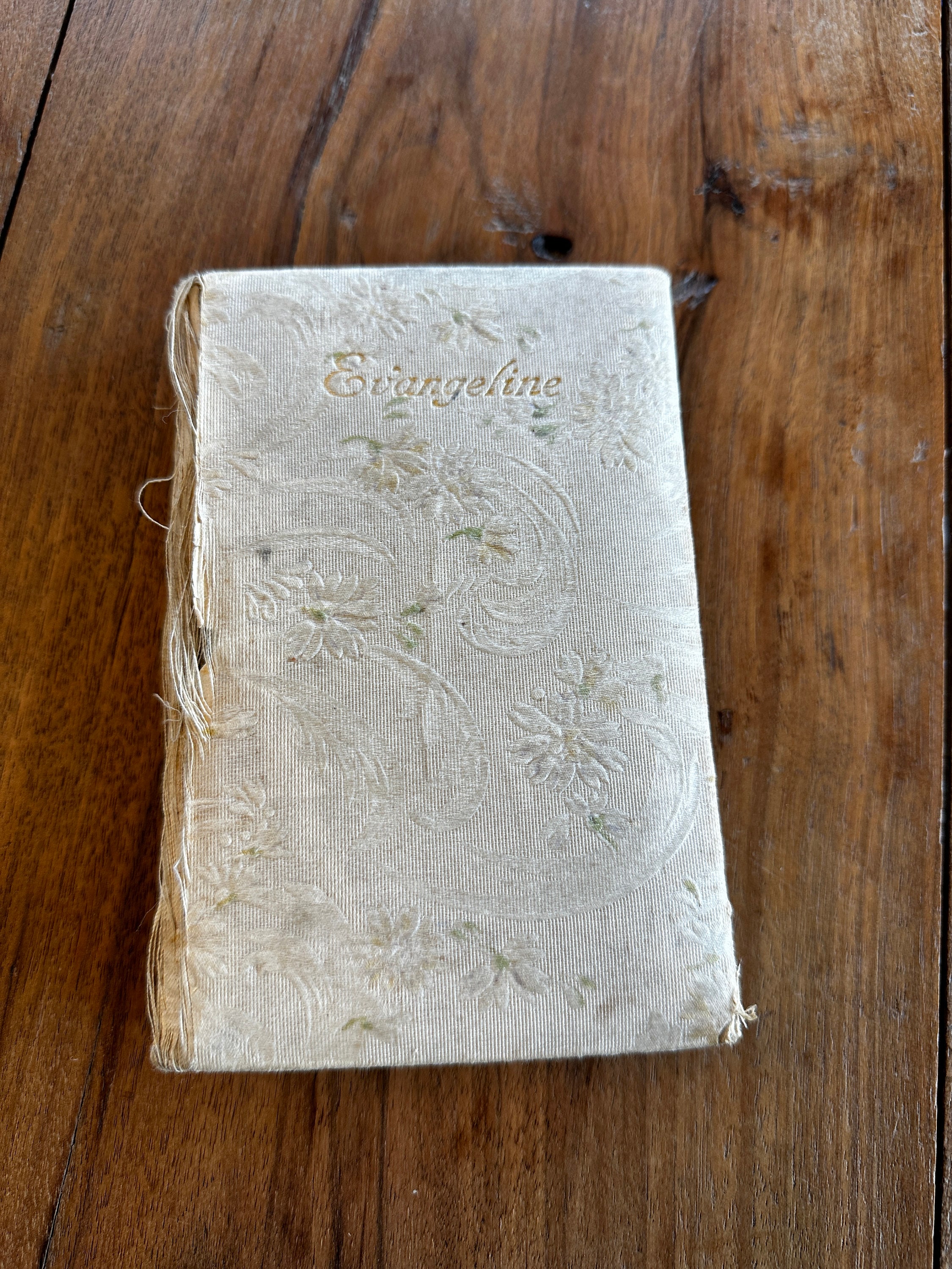Antique Book, Evangeline, A Tale of Acadie, Henry Wadsworth Longfellow ...