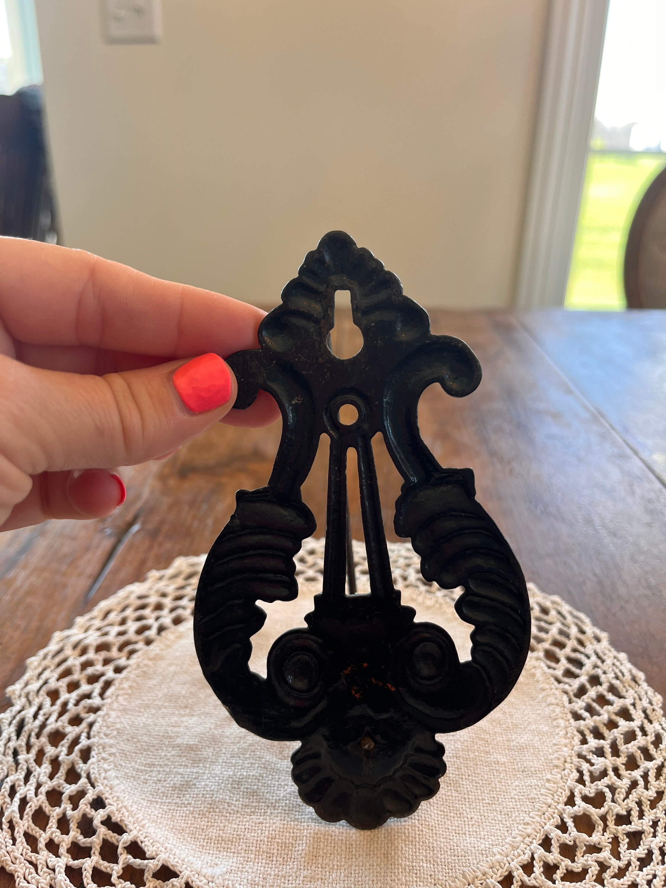 Antique Metal Receipt Holder, Wall Mount, Victorian, 1960s - Etsy