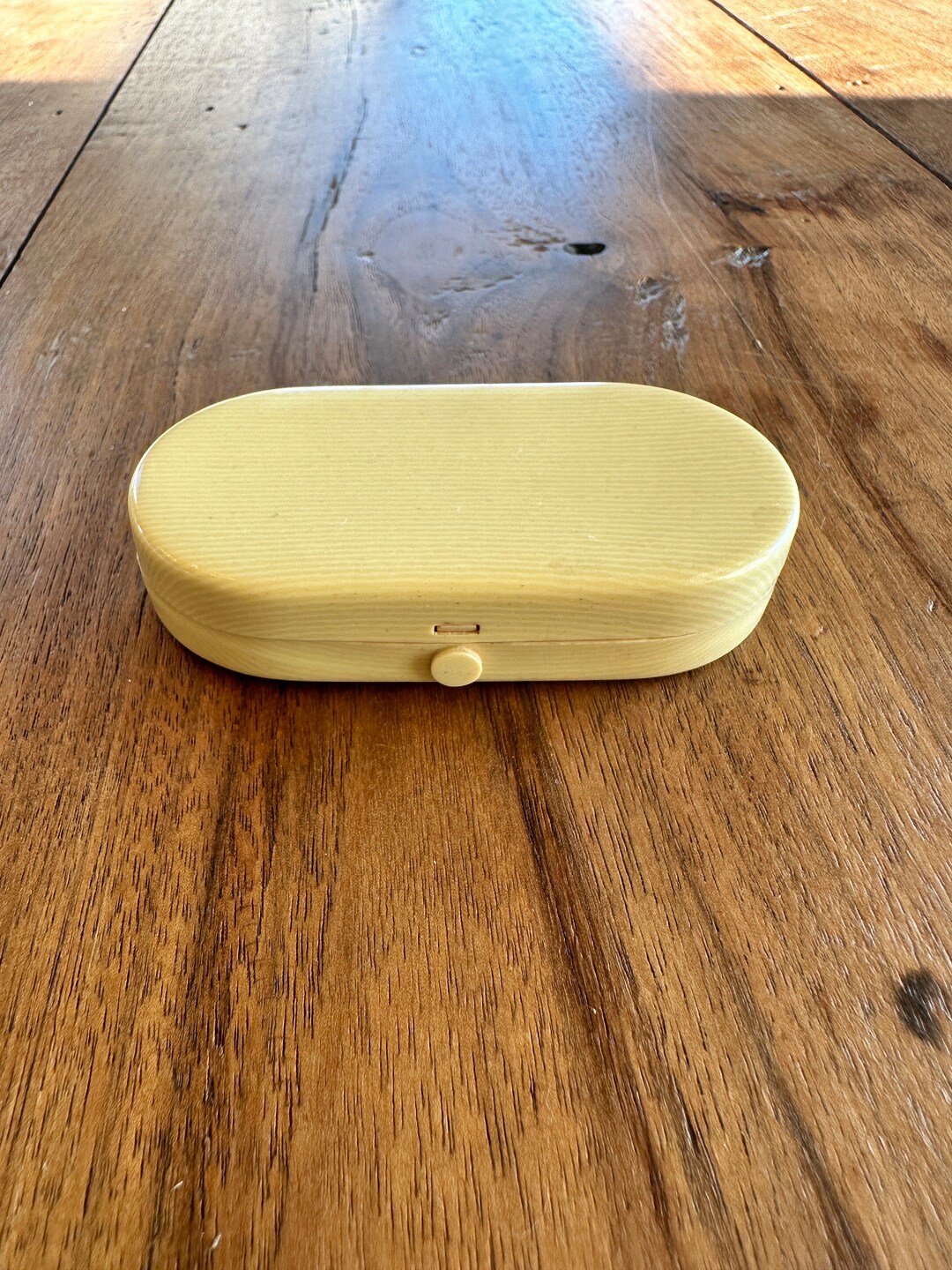 Antique Fuller Celluloid Compact, Mirror, Double Blush, Applicators ...