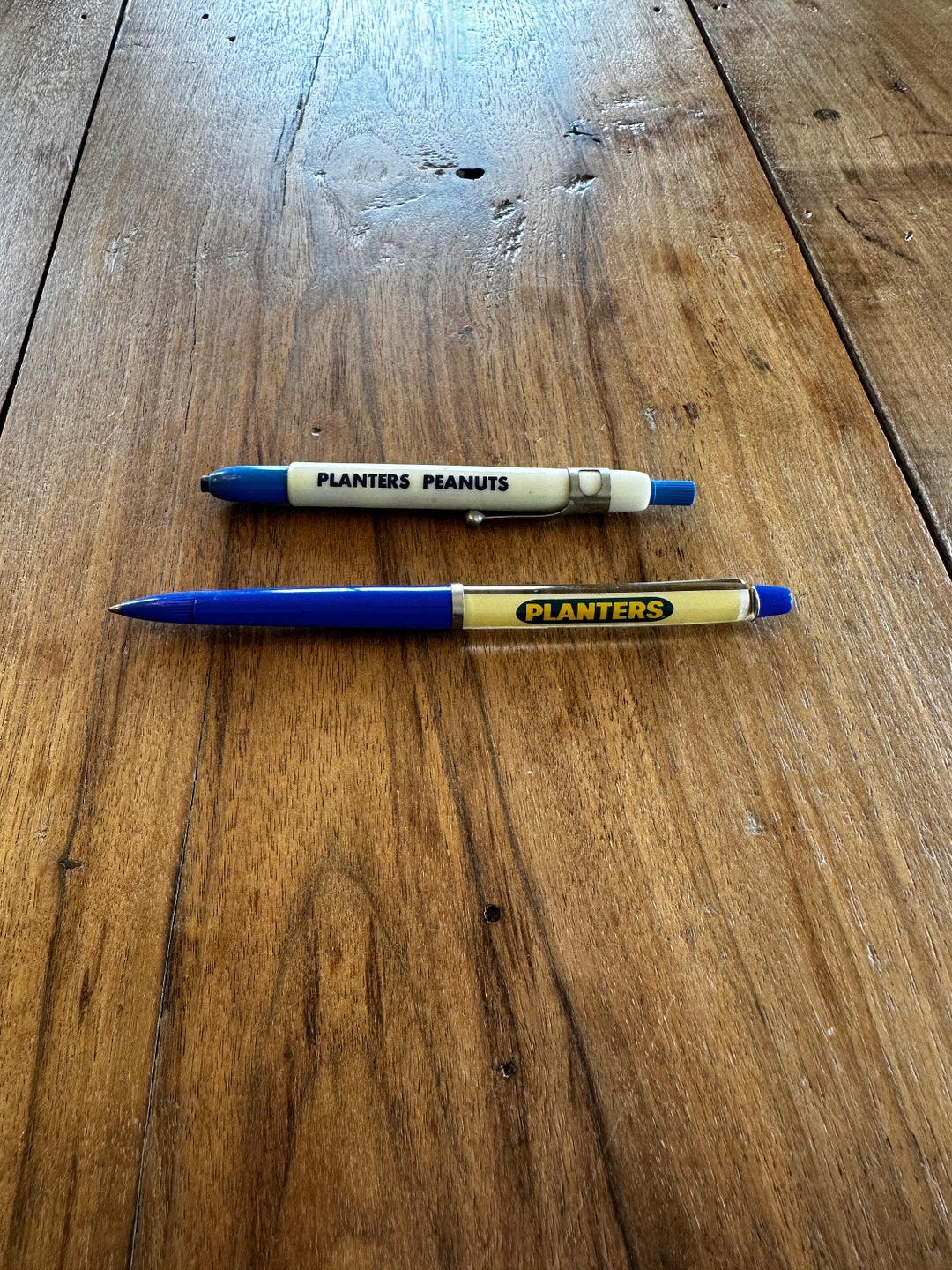 Vintage Planters Peanuts Writing Utensils, Set of Two, Pen, Pencil ...
