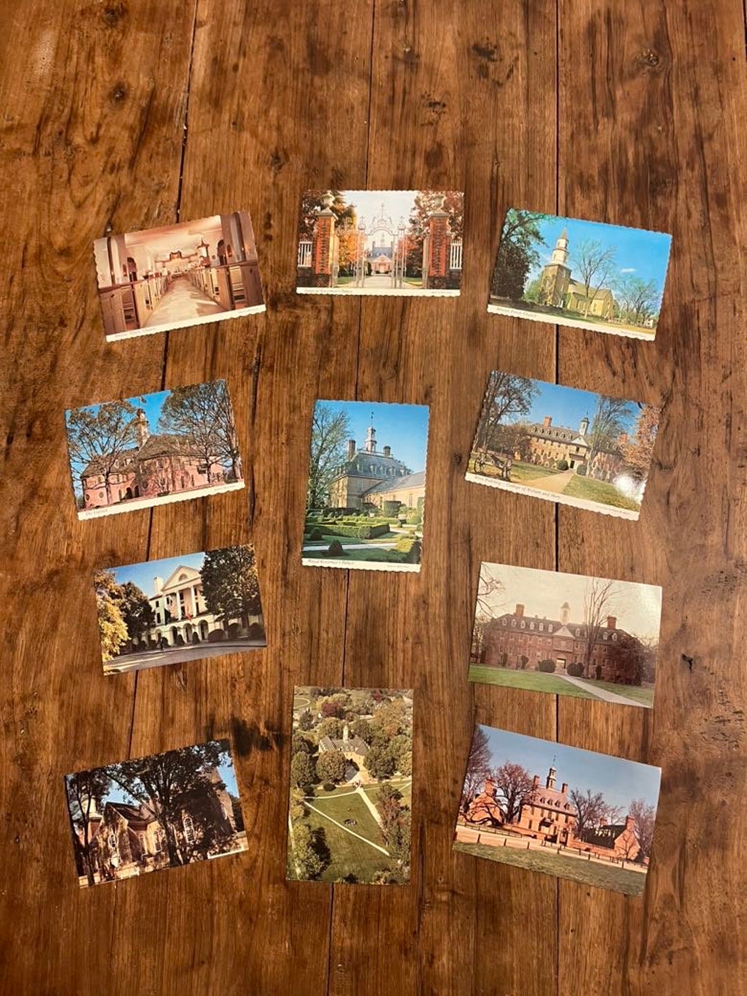 Vintage Williamsburg, Virginia Postcards, Set of 11, 1960s - Etsy