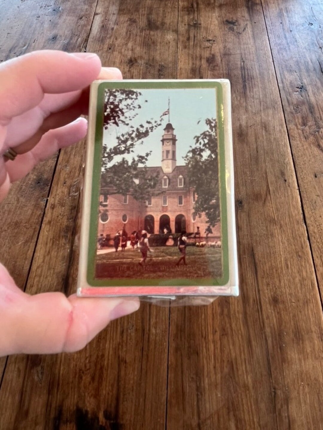 Vintage Congress Playing Cards With Box, Cel-u-tone Finish, the Capitol ...