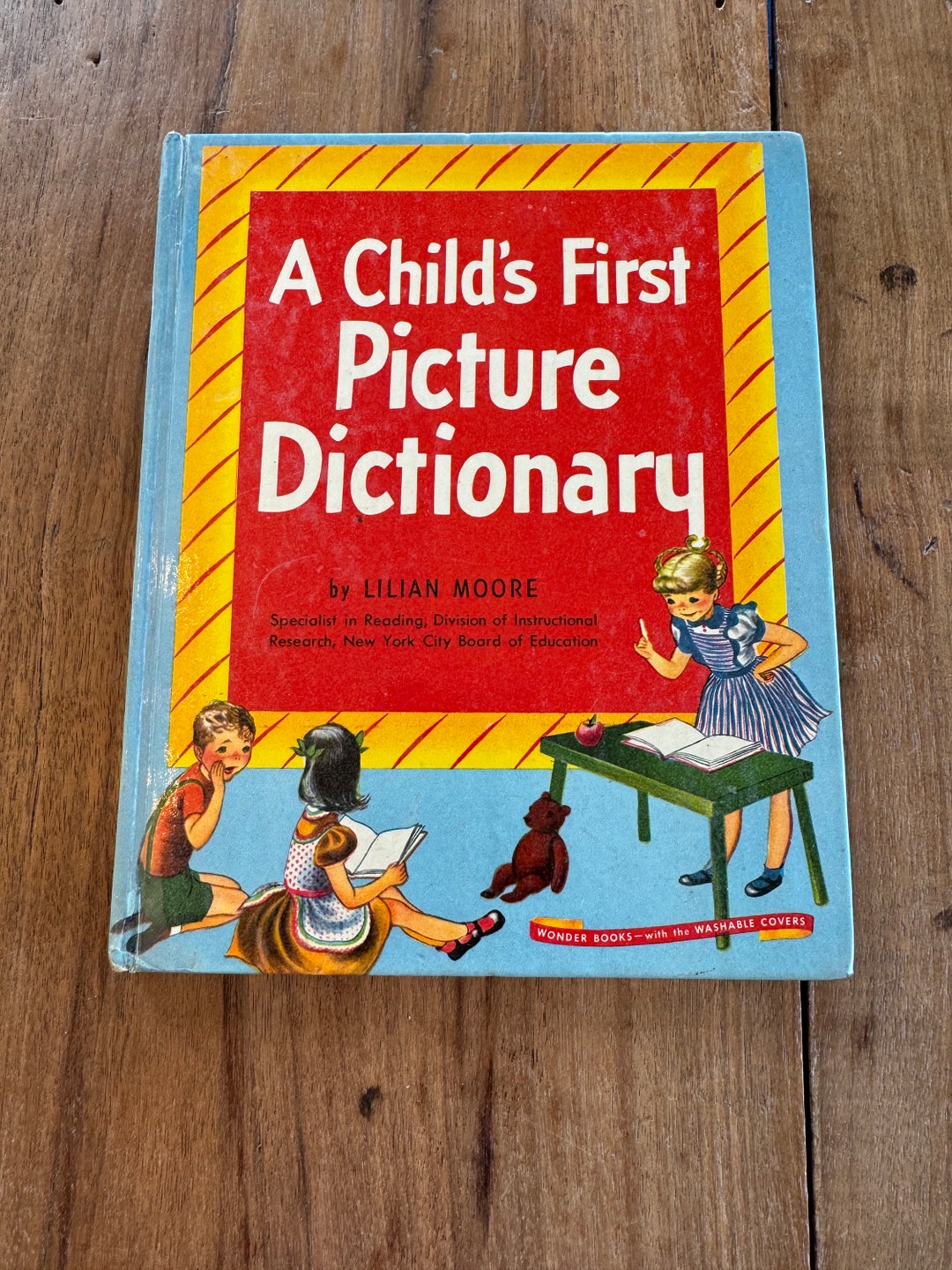 Vintage Children’s Book, A Child’s First Picture Dictionary, by Lillian ...