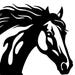 DIGITAL Laser Cut File Running Horse, Instant Download, Vector File ...
