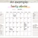 Family Calendar, Monthly and Weekly Family Planner, Printable Family ...