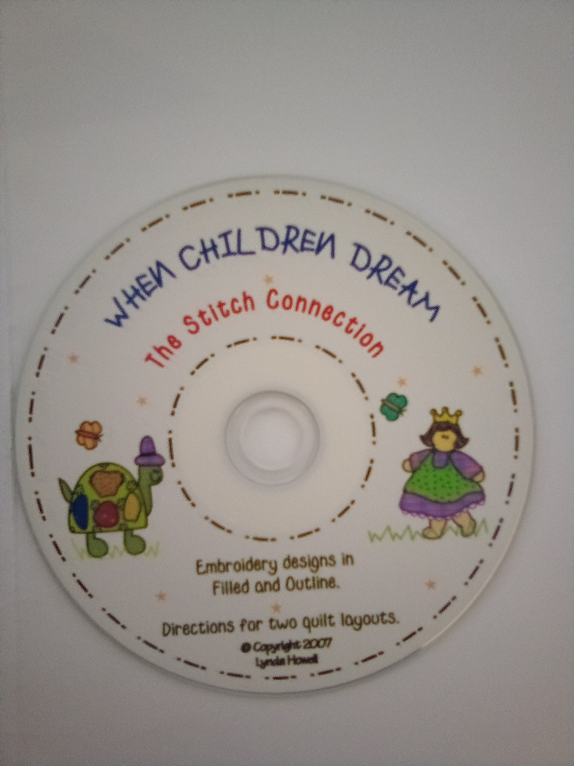 The Stitch Connection Machine Embroidery When Children Dream 304 ...