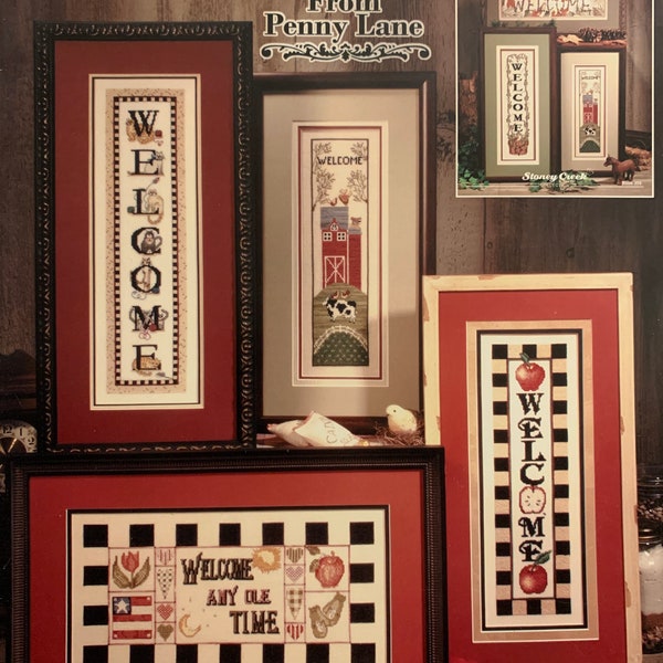 Welcome Cross Stitch - Etsy