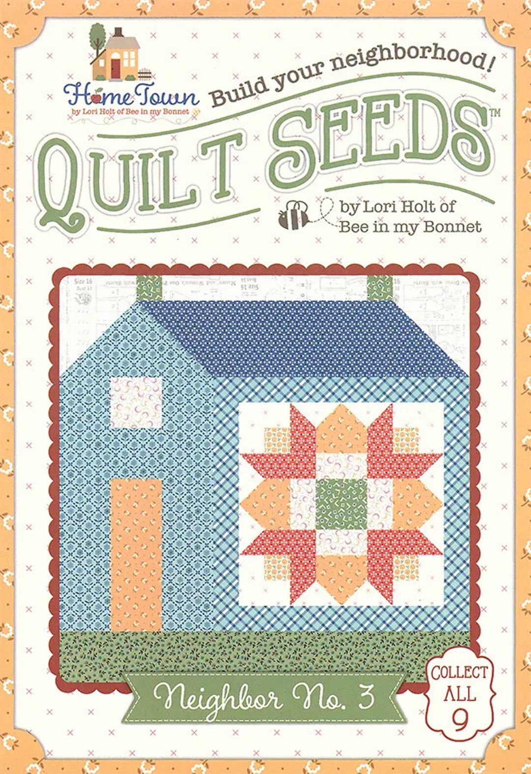 Lori Holt - QUILT SEED #3 - Home Town - Quilt Pattern Only - Etsy