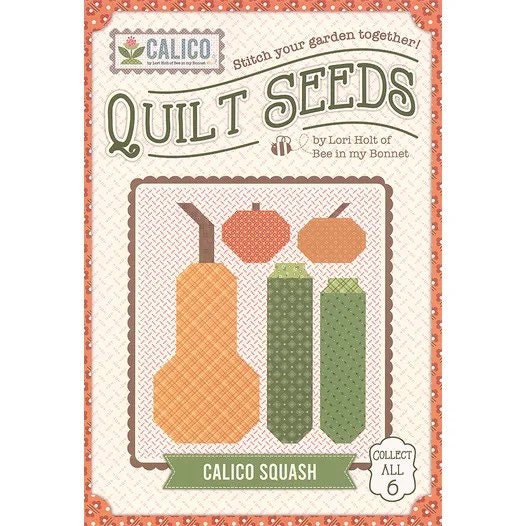 Lori Holt - QUILT SEED Calico Squash - Quilt Pattern Only - Etsy