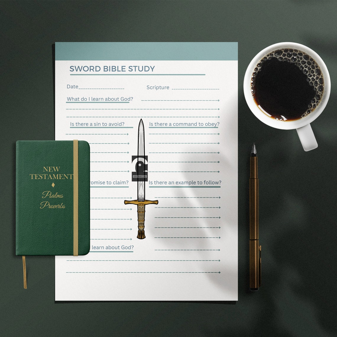 SWORD Bible Study | Printable Sword Notes | Sermon Planner | Faith ...