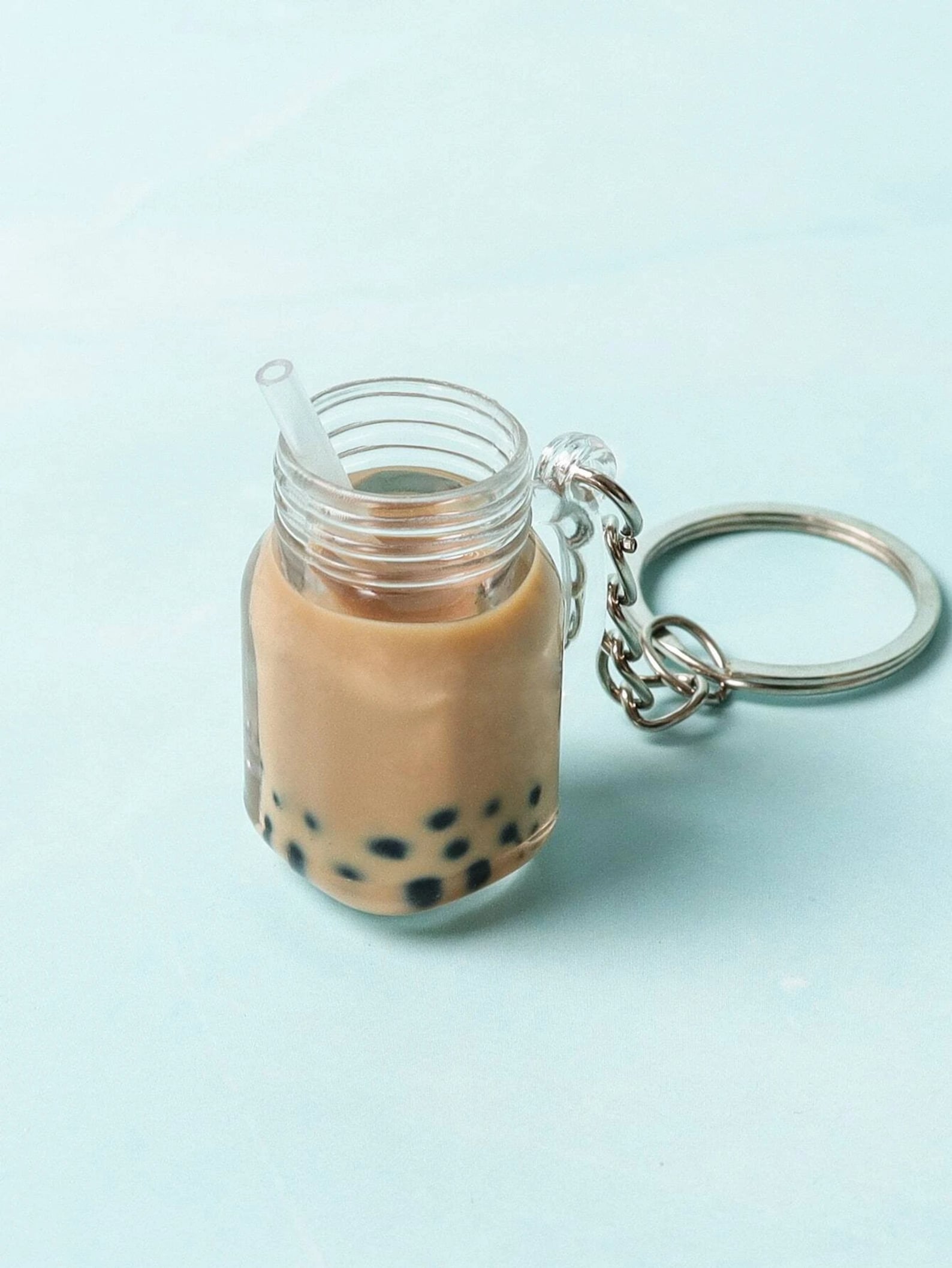 Bubble Milk Tea Boba Tea Keychain Decor - Etsy