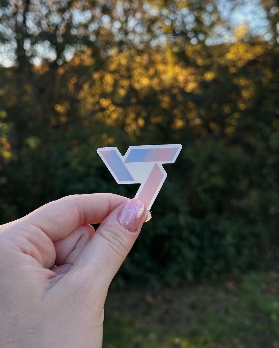 PREORDER Seventeen Logo Rose Quartz and Serenity Vinyl Sticker - Etsy