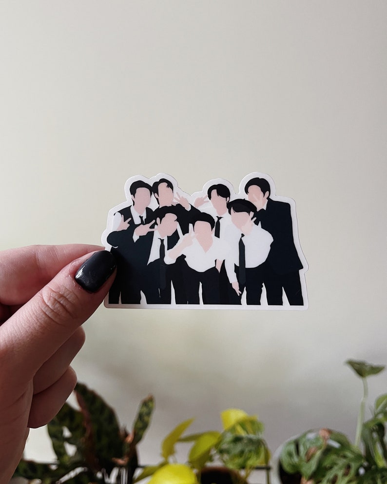 BTS Festa 2022 No-face Vinyl Sticker - Etsy