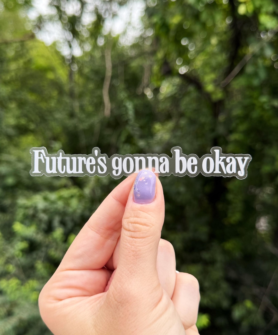 Future's Gonna Be Okay (d-day - Agust D) Vinyl Sticker - PREORDER - Etsy