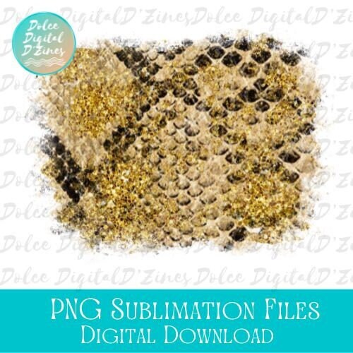 Black Gold Glitter Snake Background PNG, Snake Print Background for ...