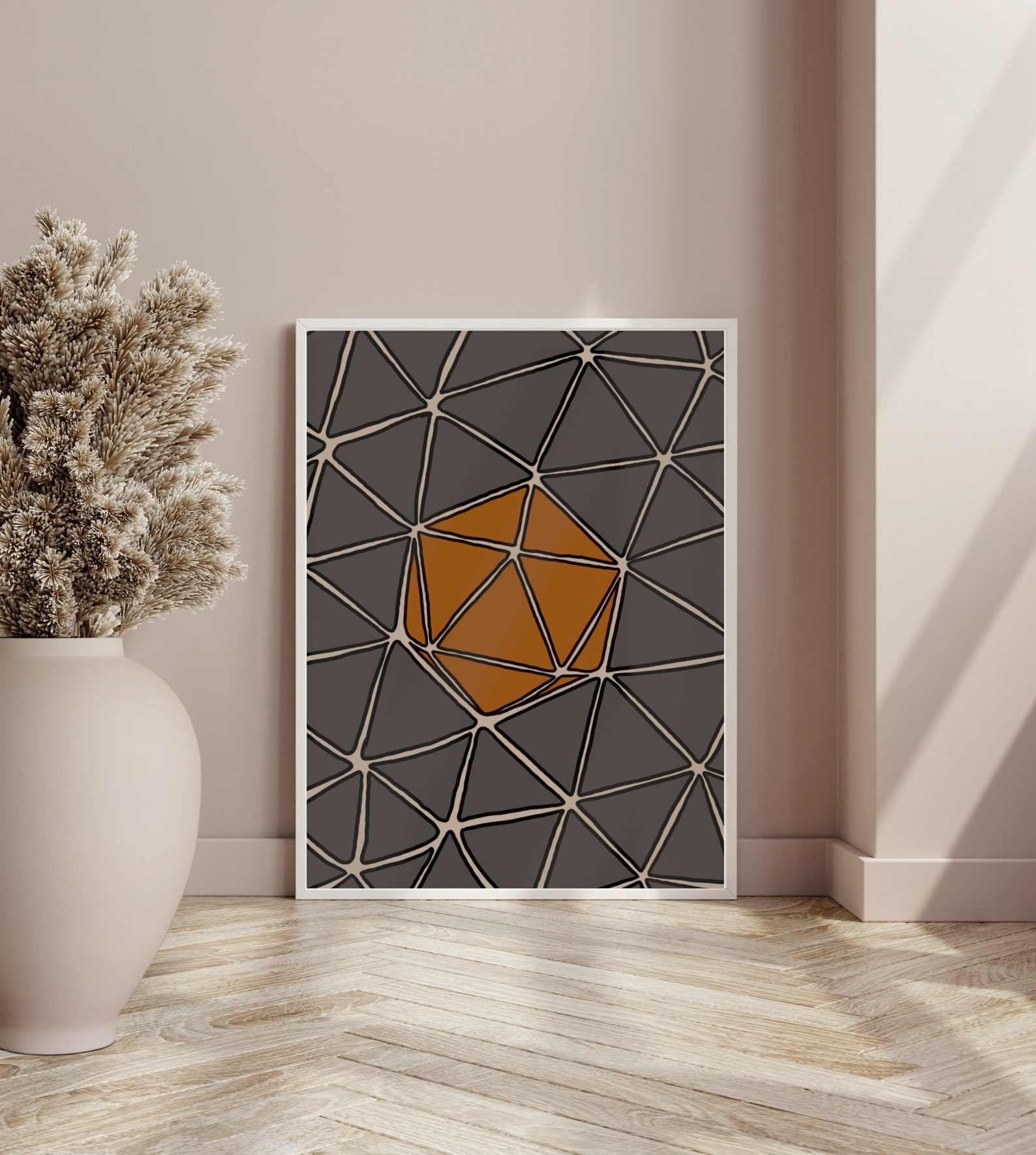 Dungeons and Dragons Printable Wall Art, Digital Art Design Dice, D20 ...