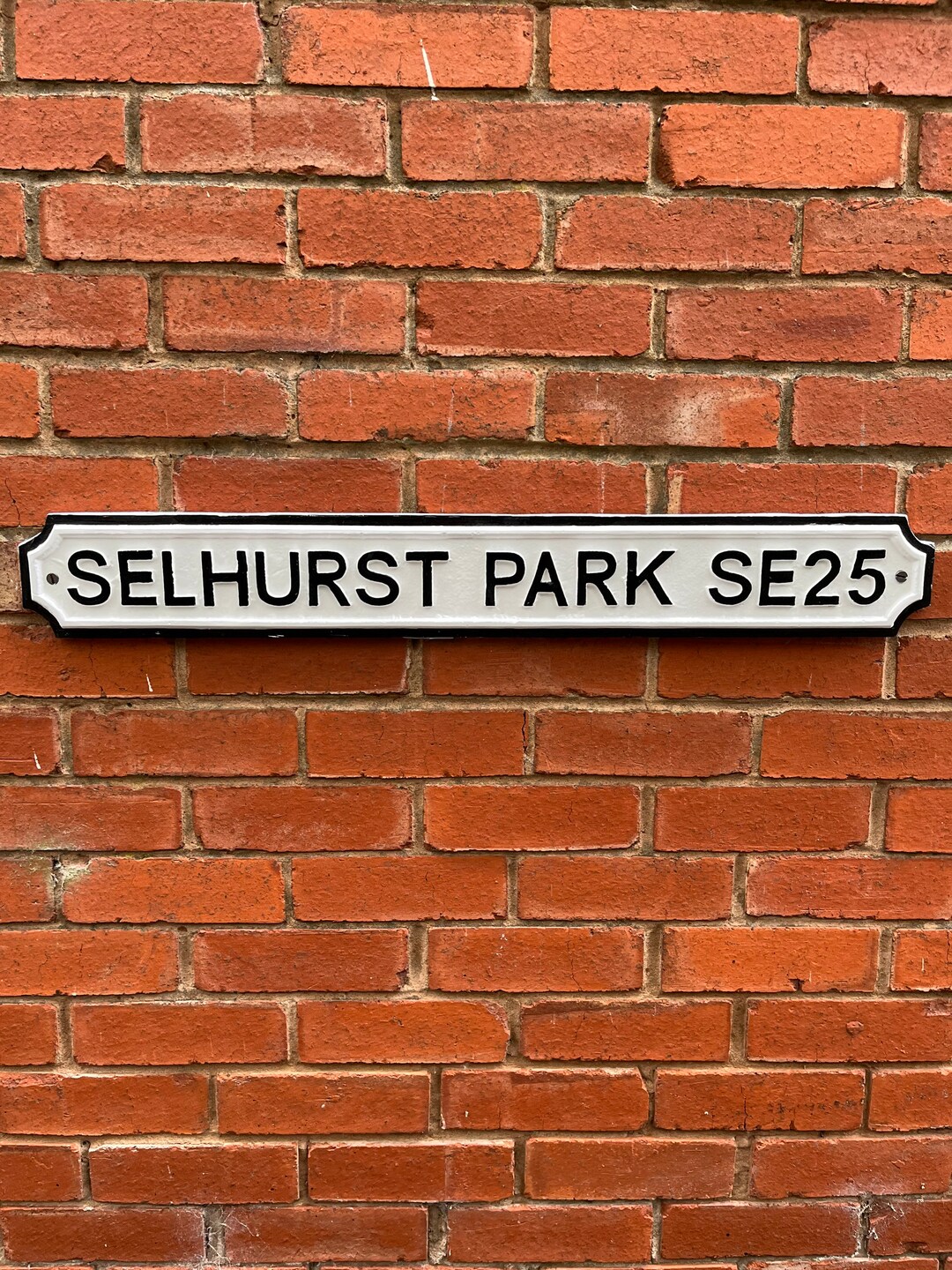 SELHURST PARK SE25 Vintage Style Crystal Palace Football Road Street ...