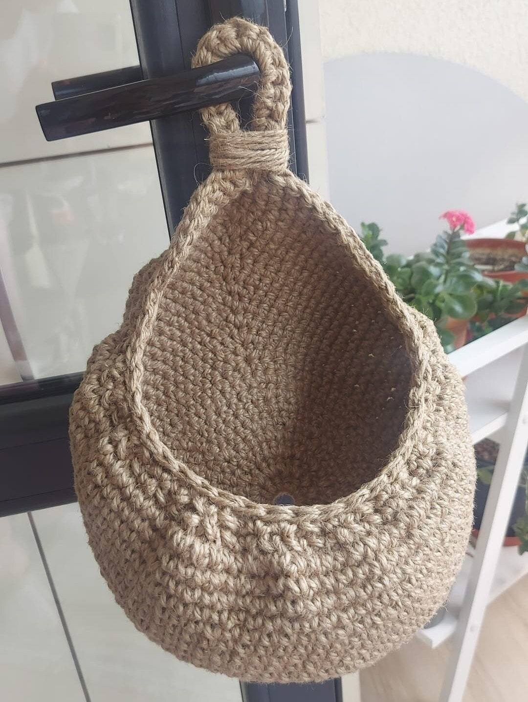 Rustic Baskets Set, Kitchen Basket, Farm House Basket, Jute Hanging ...