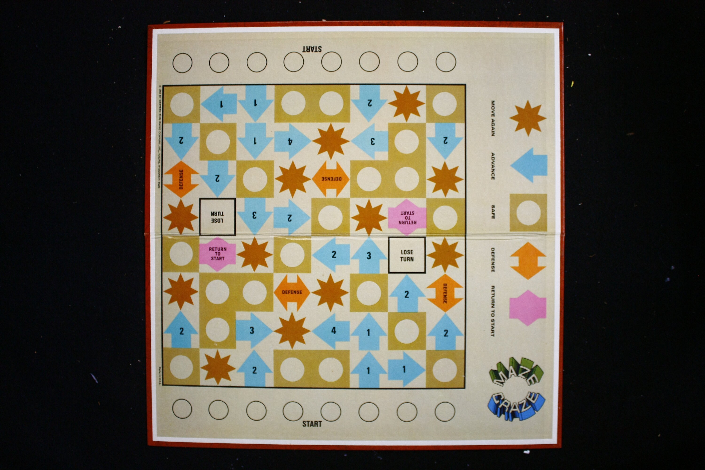 Vintage Maze Craze Board Game by Whitman Publishing 1969 COMPLETE - Etsy