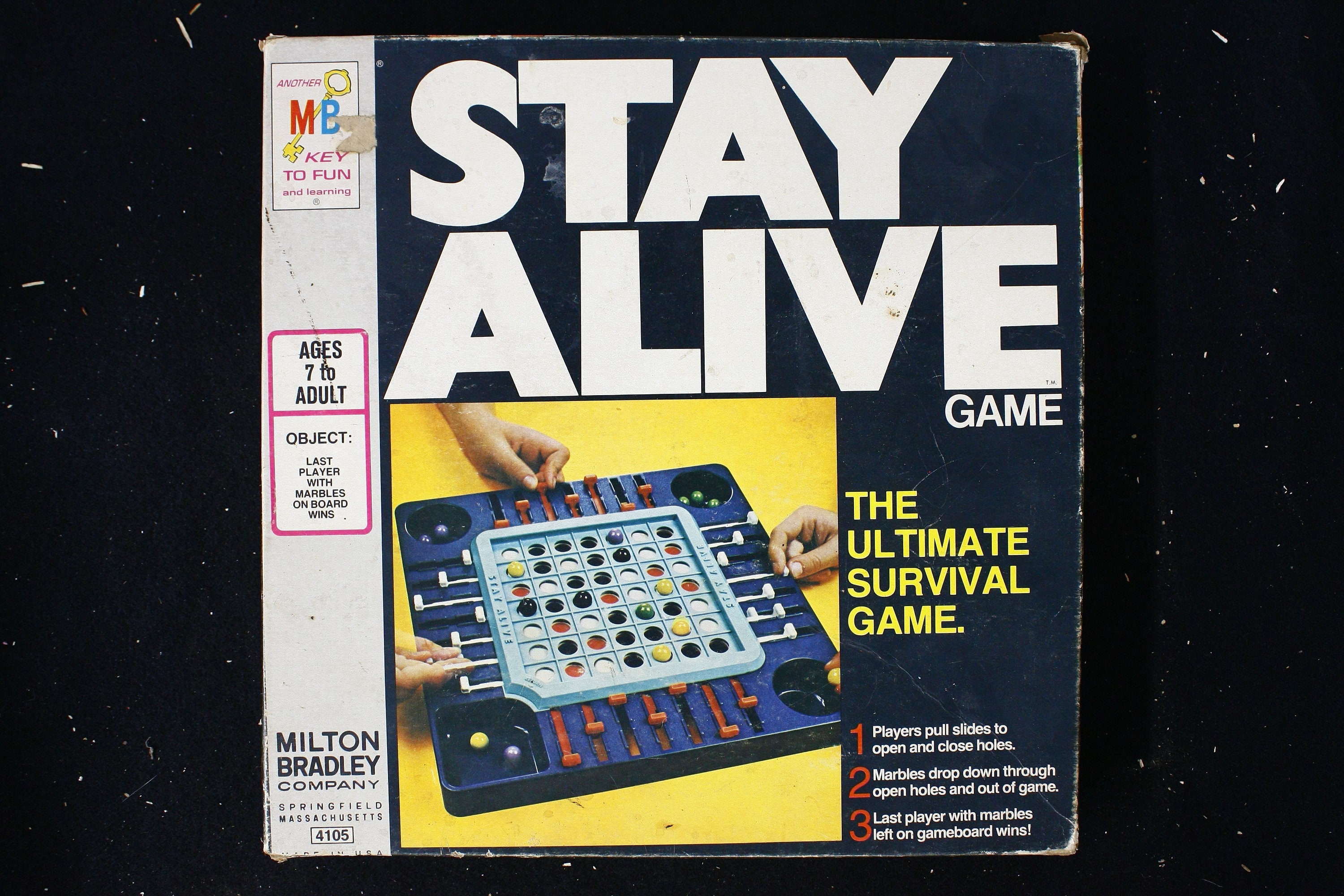 Vintage 1971 Milton Bradley Stay Alive Game - Etsy Vintage 1971 Milton Bradley Stay Alive Game - Etsy