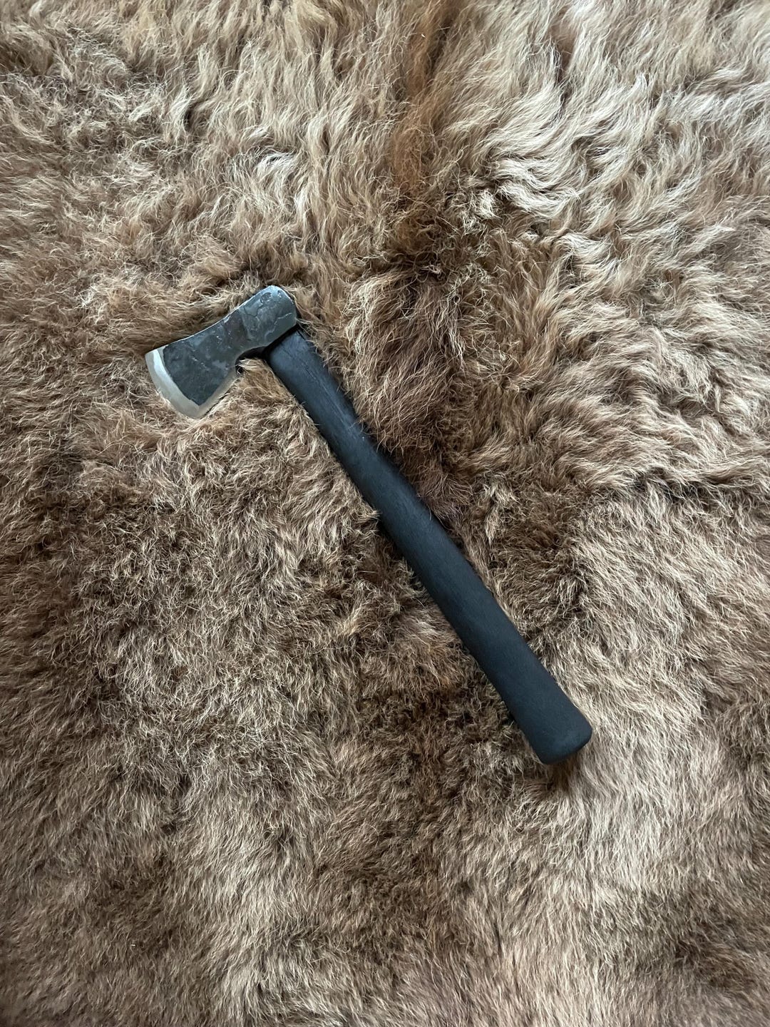 Handforged Tomahawk With Burnt Wood Handle - Etsy