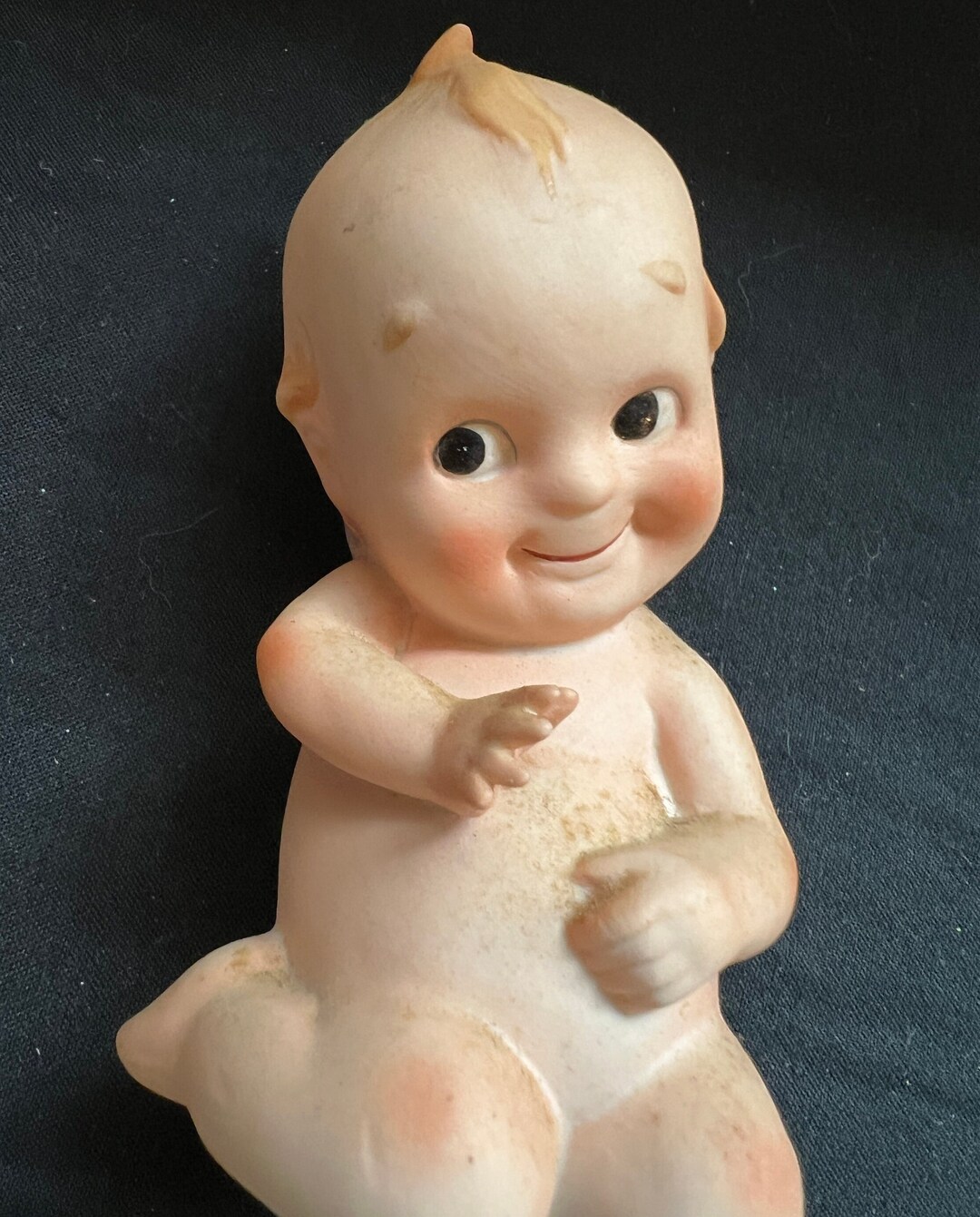 Vintage Smiling Kewpie With Blue Wings - Etsy