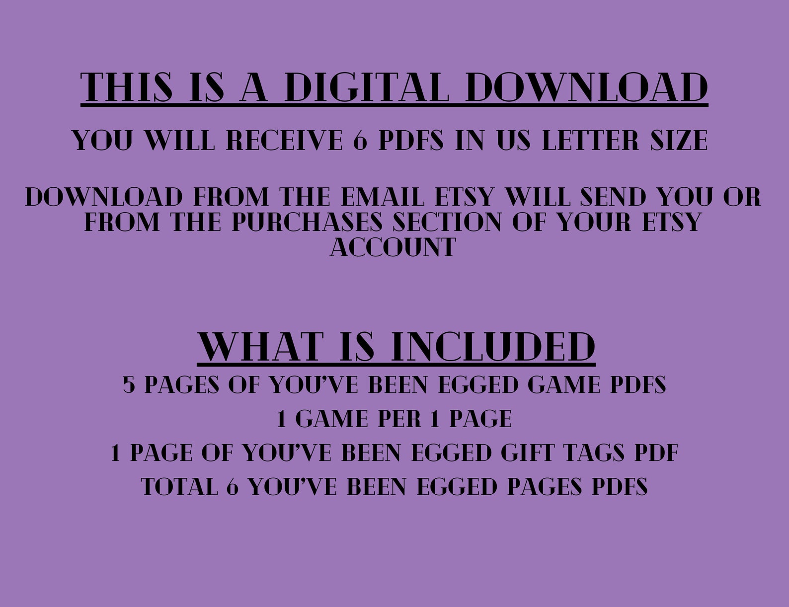 You've Been Egged Game Printable, We've Been Egged, Easter Egged Kit ...