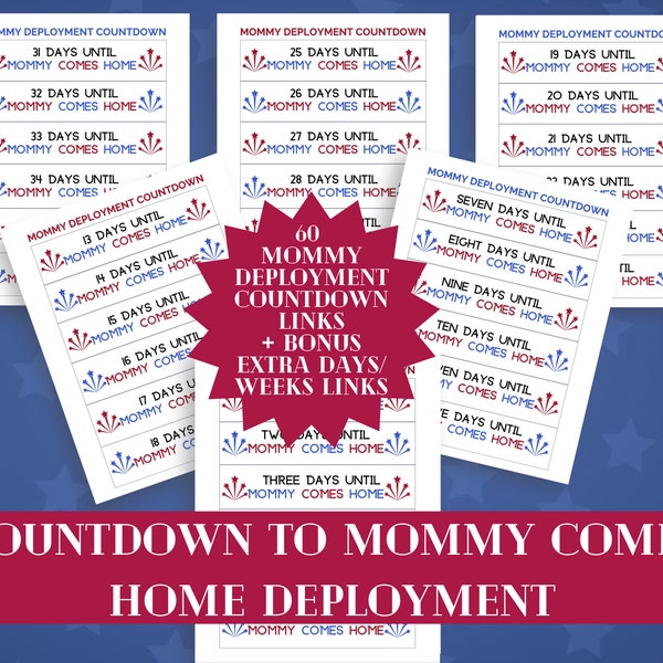 Deployment Countdown - Etsy