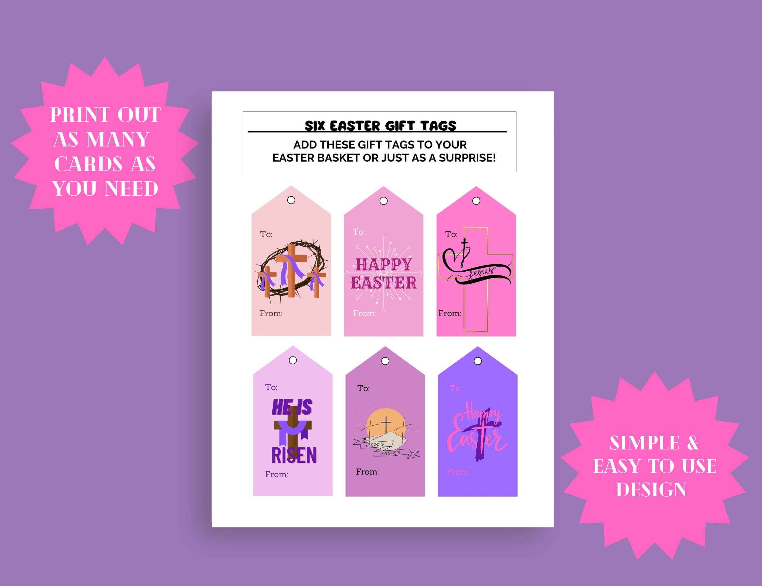 40 Lent Activity Cards, Christian Easter Activities, Lenten Project for ...