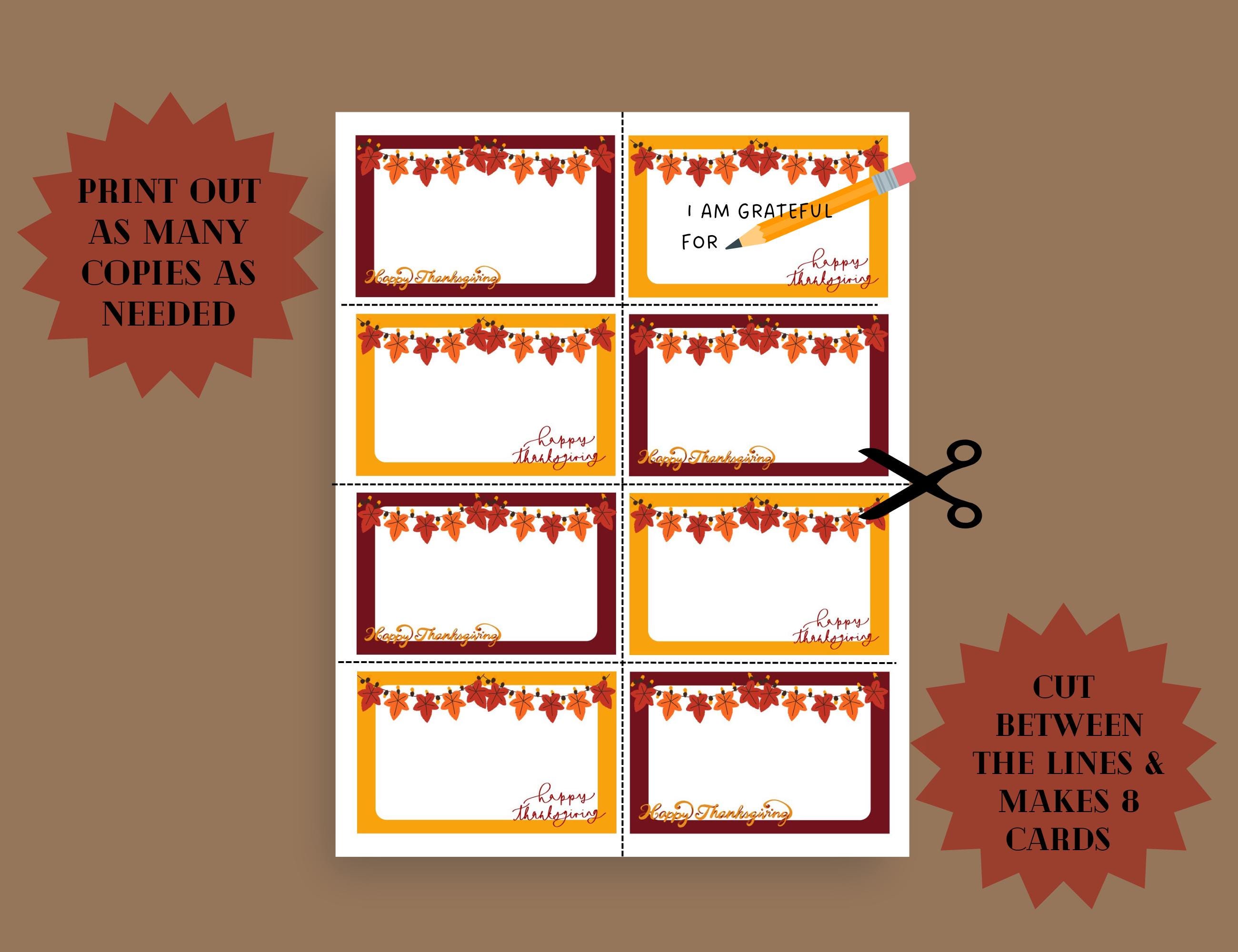 Thanksgiving Lunchbox Joke Cards: Kids' Printable Gift Tags (PDF) - Etsy