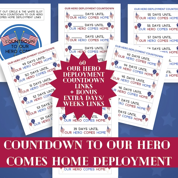 Deployment Countdown - Etsy