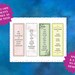 12 Printable Positive Affirmation Bookmarks for Teenagers, Booklovers ...