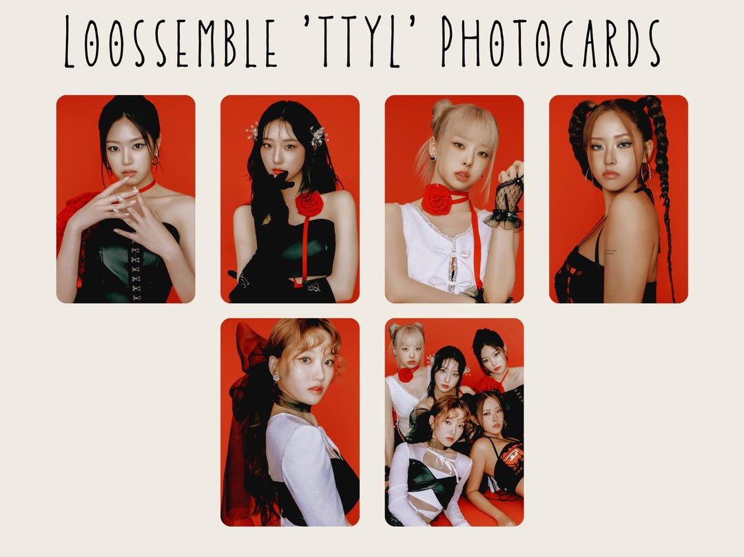 Loossemble 'TTYL' Photocards - Etsy