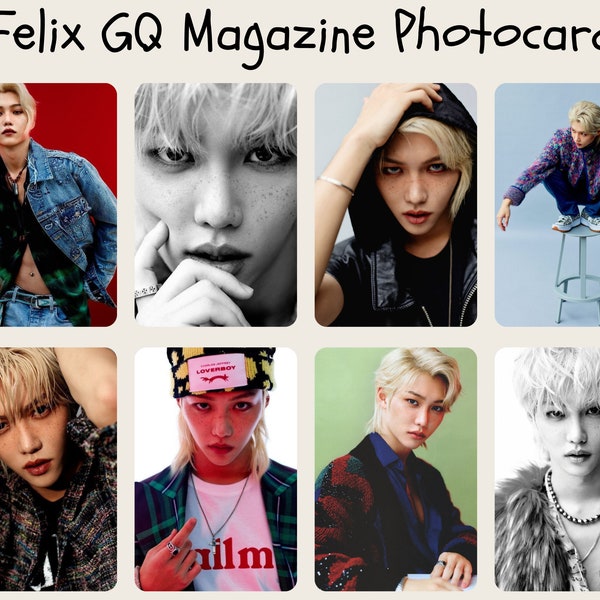 Stray Kids Felix Photocards - Etsy