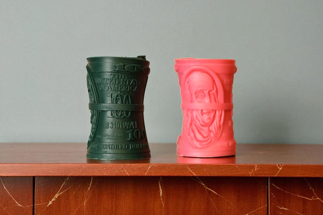Money Lover's Banknote Candle - Shaped Candle - Collectible Currency ...