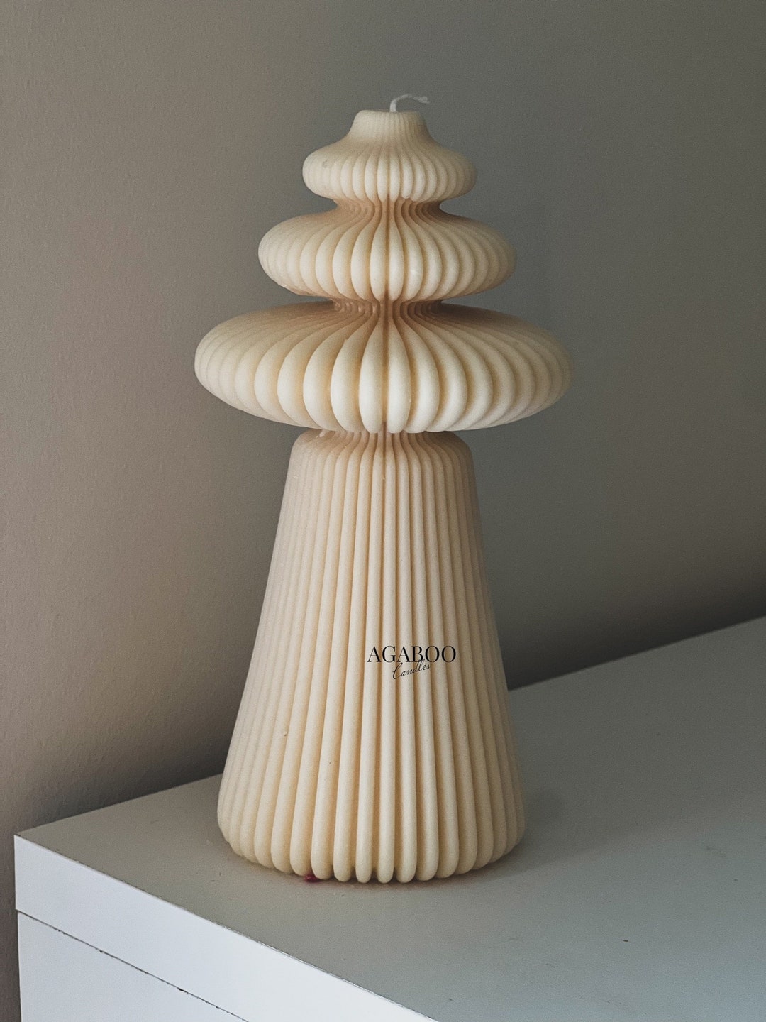 Custom Color & Scent Roman Pillar Candle Shaped Candle - Etsy