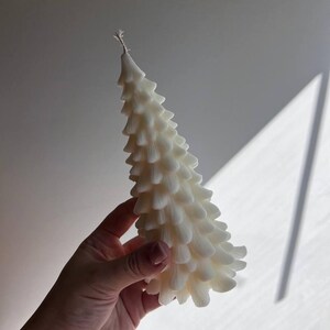 Elegant Large Christmas Tree Shaped Candle for Your Winter Decor ...