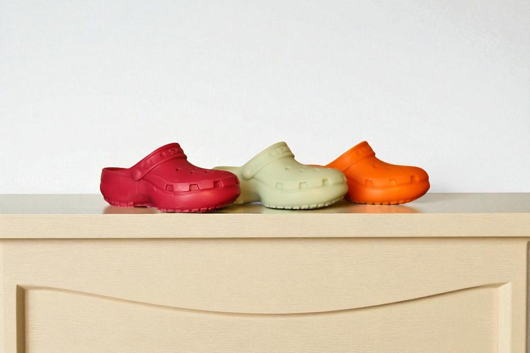 Unique Croc Candle - Handmade in Your Choice of Color and Scent- Soy ...