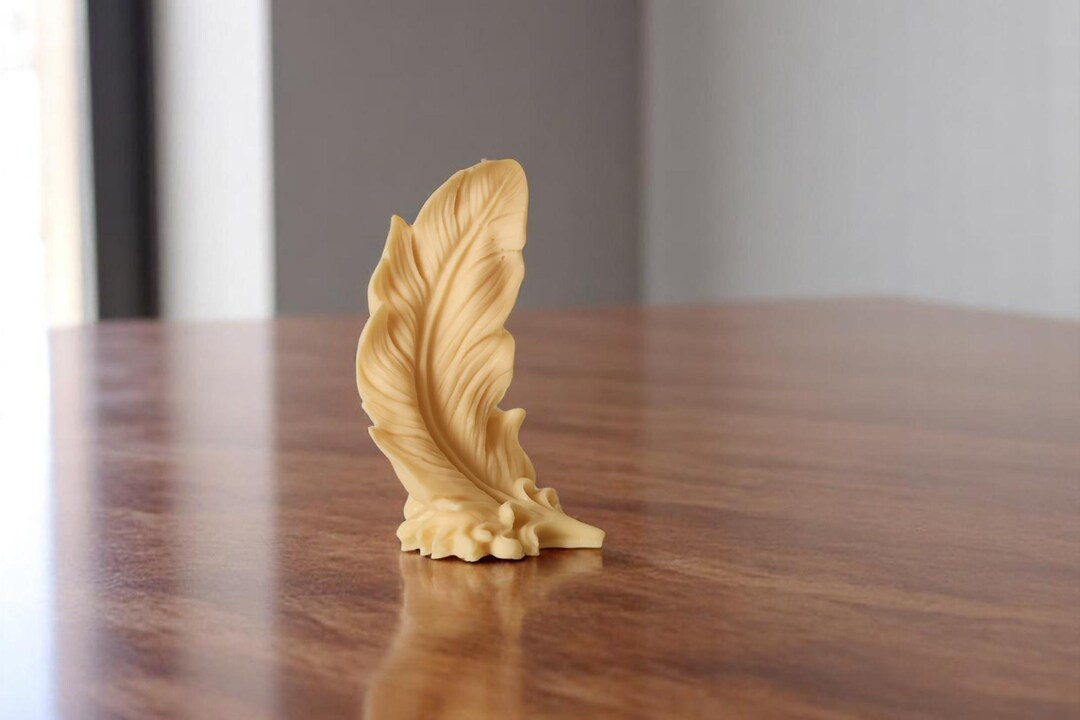 Unique Giant Feather Candle - Shaped Candle - Unique Boho Room Decor ...