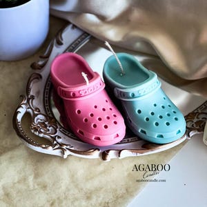 Unique Croc Candle - Handmade in Your Choice of Color and Scent- Soy ...